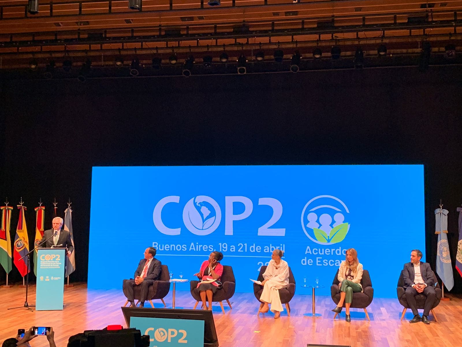 EM en COP 2 – Se dio inicio a la COP2 del Acuerdo de Escazú